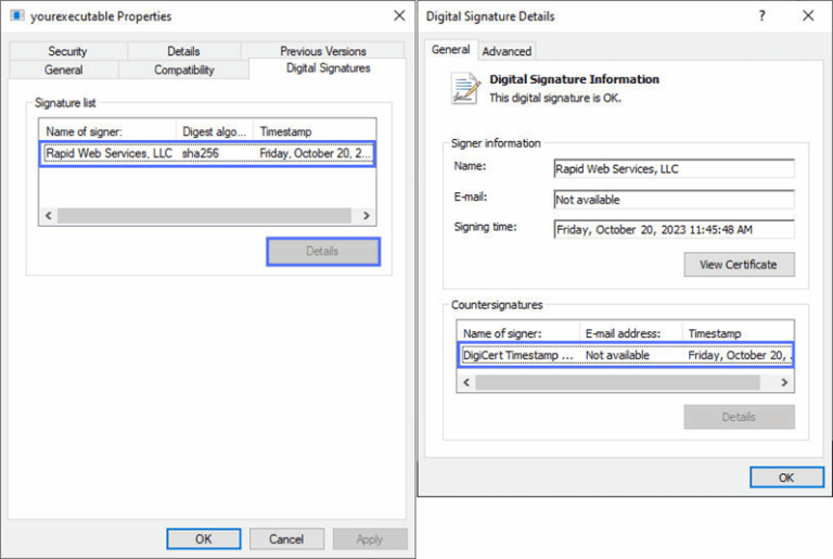 How to Sign an EXE With a Digital Certificate