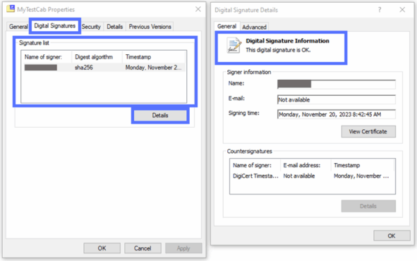How To Create And Verify A Windows Authenticode Signature