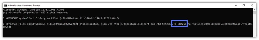 SignTool Error: 'No File Digest Algorithm Specified. Please Specify the Digest Algorithm with ...